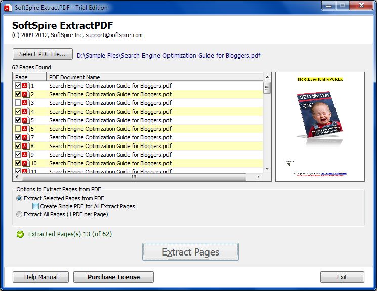 Split a PDF into Multiple PDFs 1.2 - Split a PDF into Multiple PDFs Split a PDF into Multiple PDFs 1.2 - Split a PDF into Multiple PDFs
